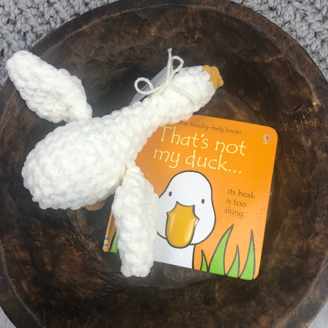 Baby Goose is a Small, Handmade, Crocheted Stuffy Made With Lush ...