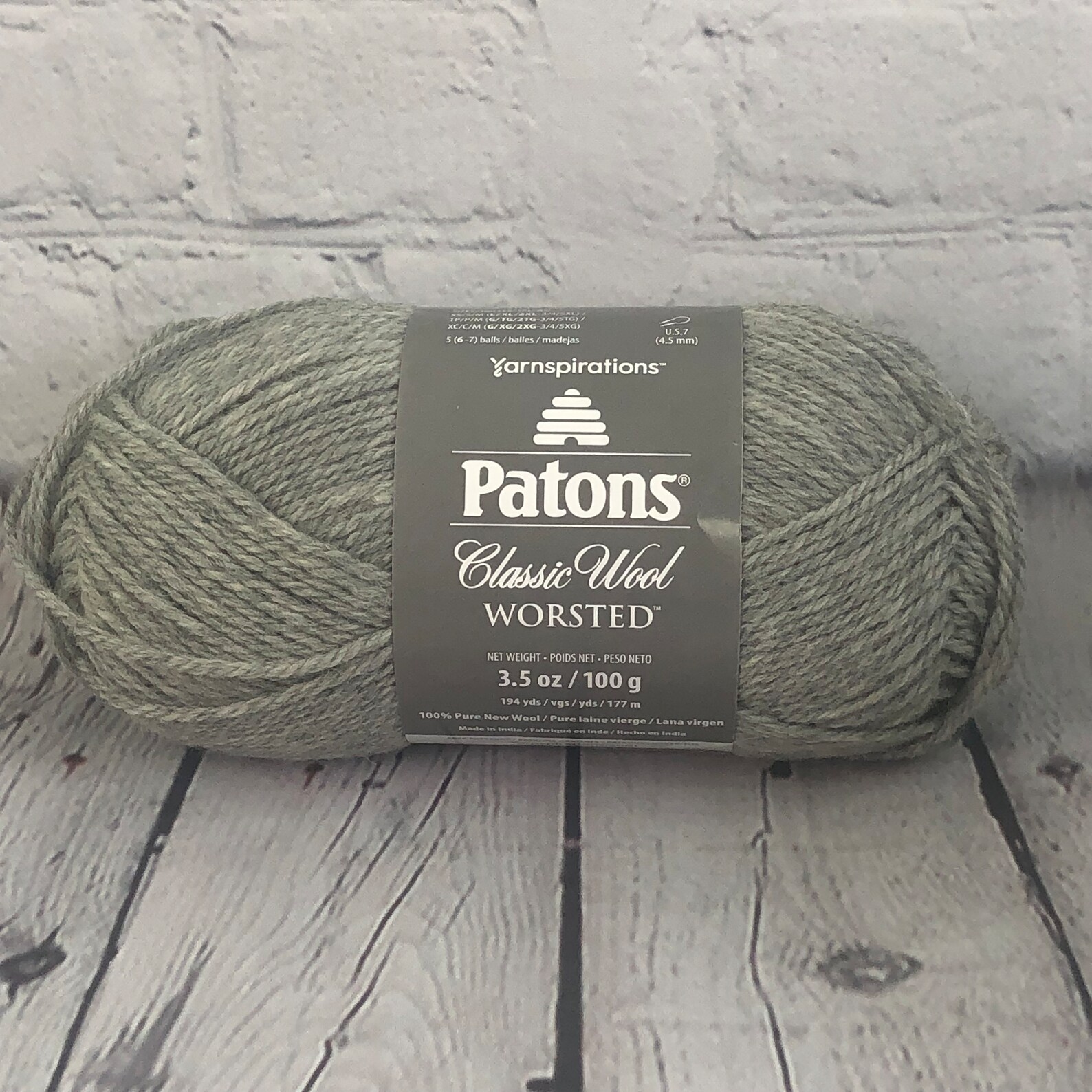 Patons Classic Wool Worsted, Worsted Yarn, Wool Yarn, Hat Yarn, Thick ...