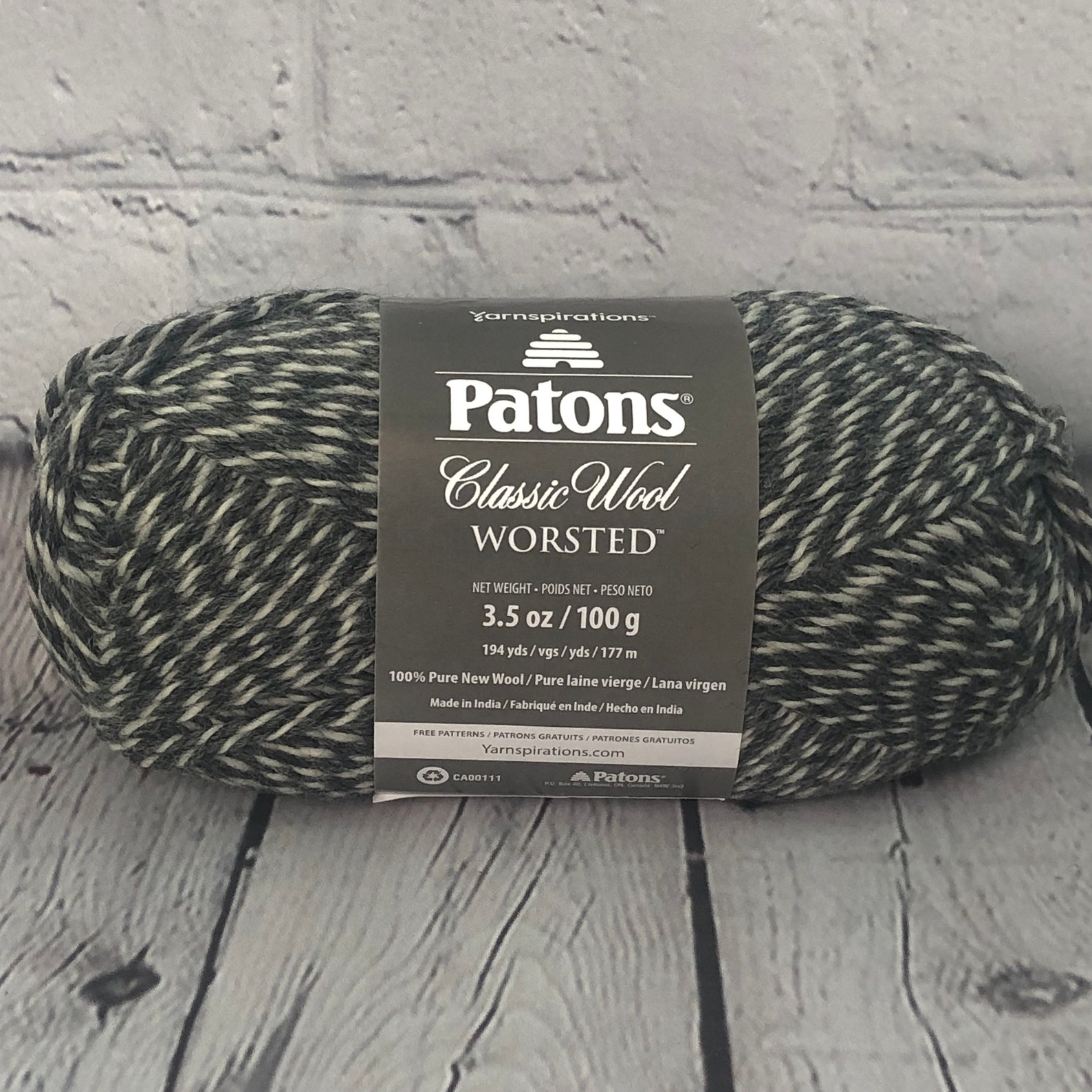 Patons Classic Wool Worsted, Worsted Yarn, Wool Yarn, Hat Yarn, Thick ...