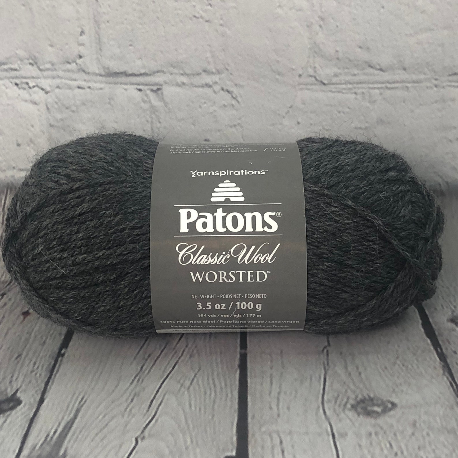Patons Classic Wool Worsted, Worsted Yarn, Wool Yarn, Hat Yarn, Thick ...