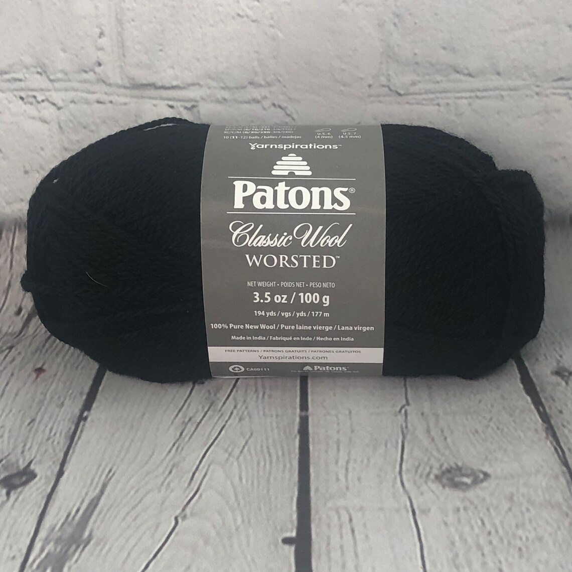 Patons Classic Wool Worsted, Worsted Yarn, Wool Yarn, Hat Yarn, Thick ...