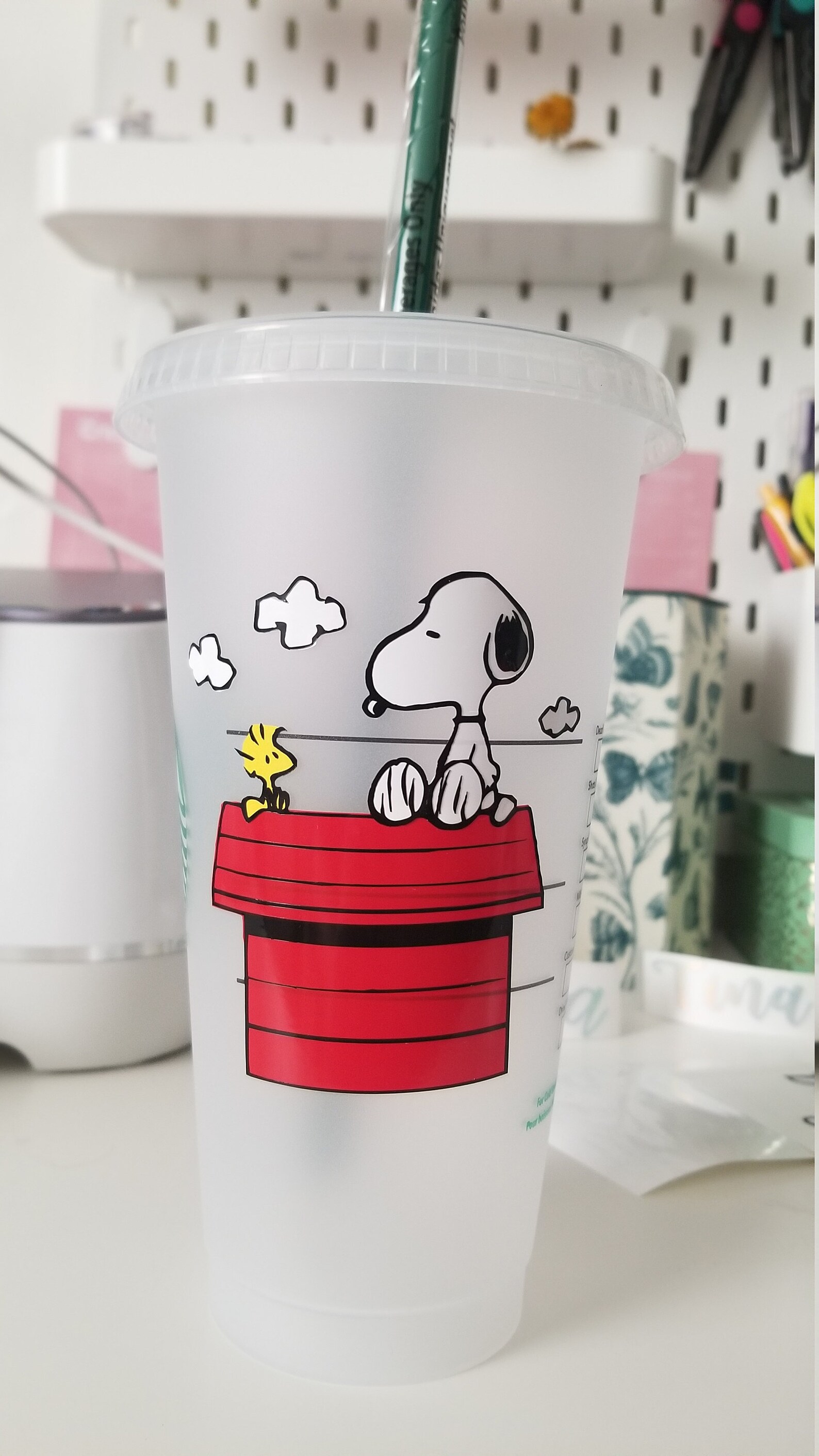Snoopy Cold Cup - Etsy