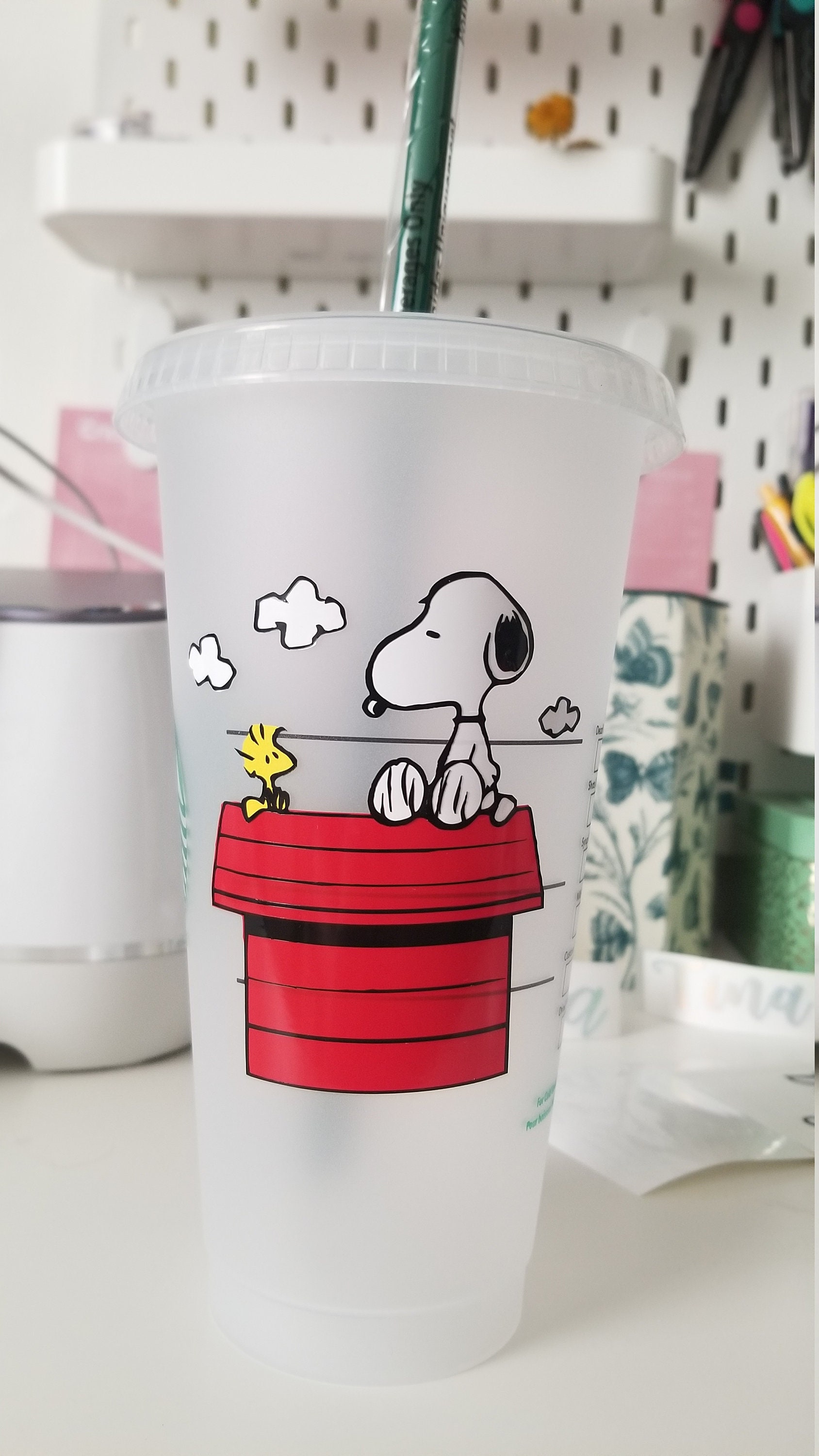 Snoopy Cold Cup - Etsy
