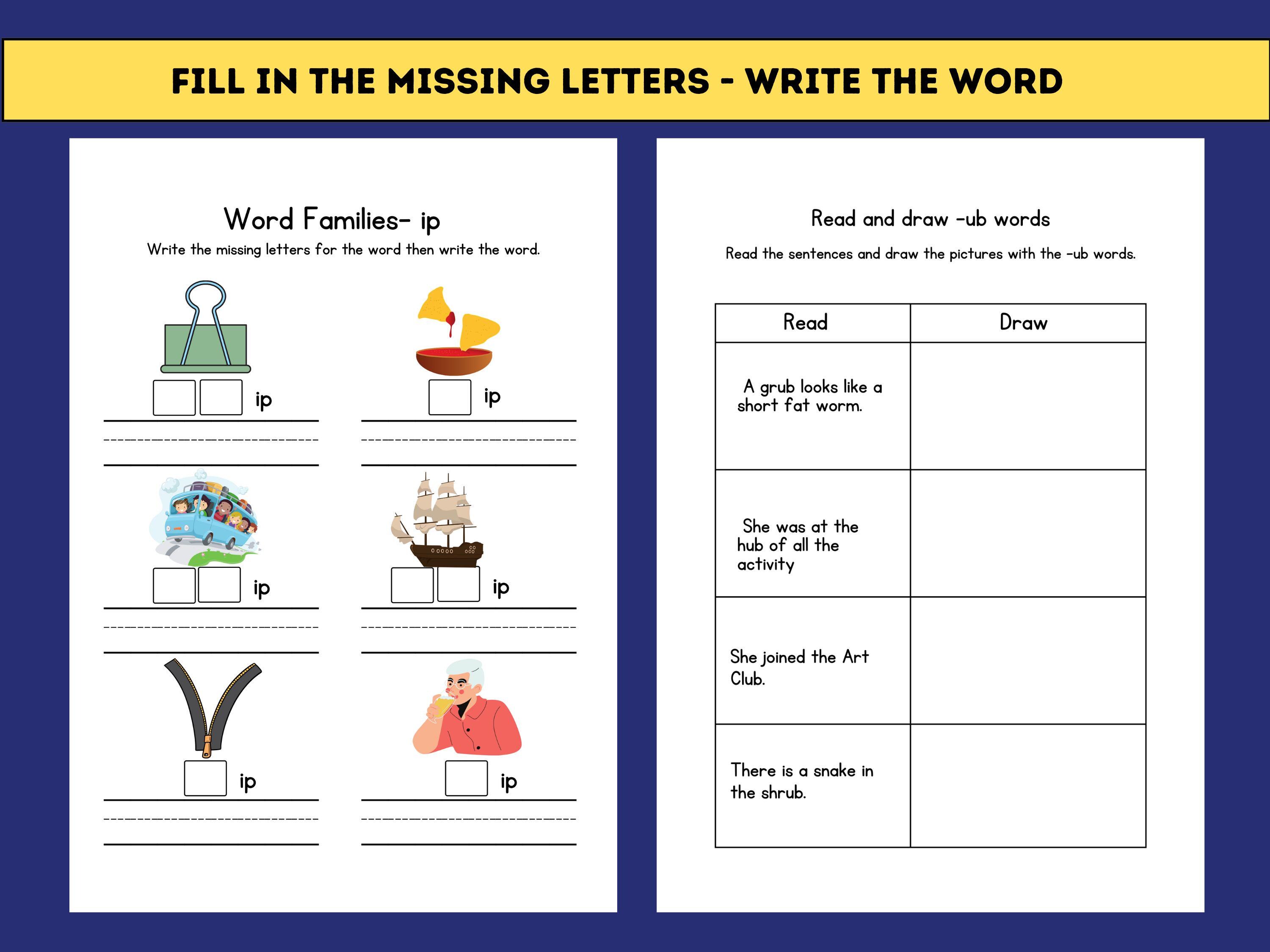 Vowel Teams PRINTABLE Activity Book First Grade Second Grade Third ...