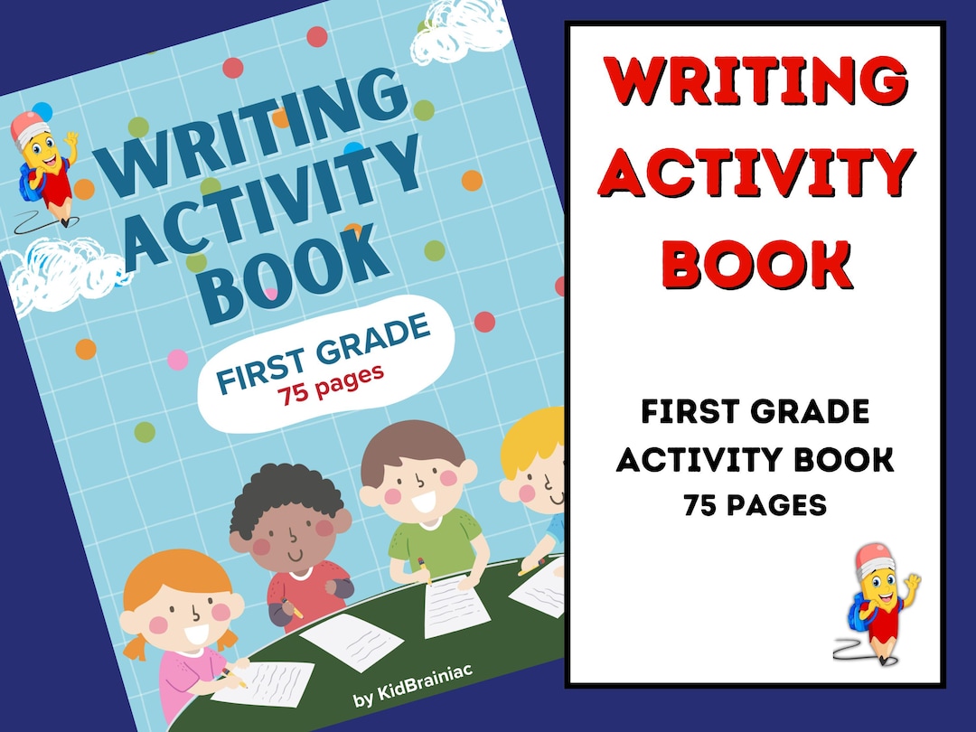 Writing Sentences Printable Activity Book for First Grade Write the ...