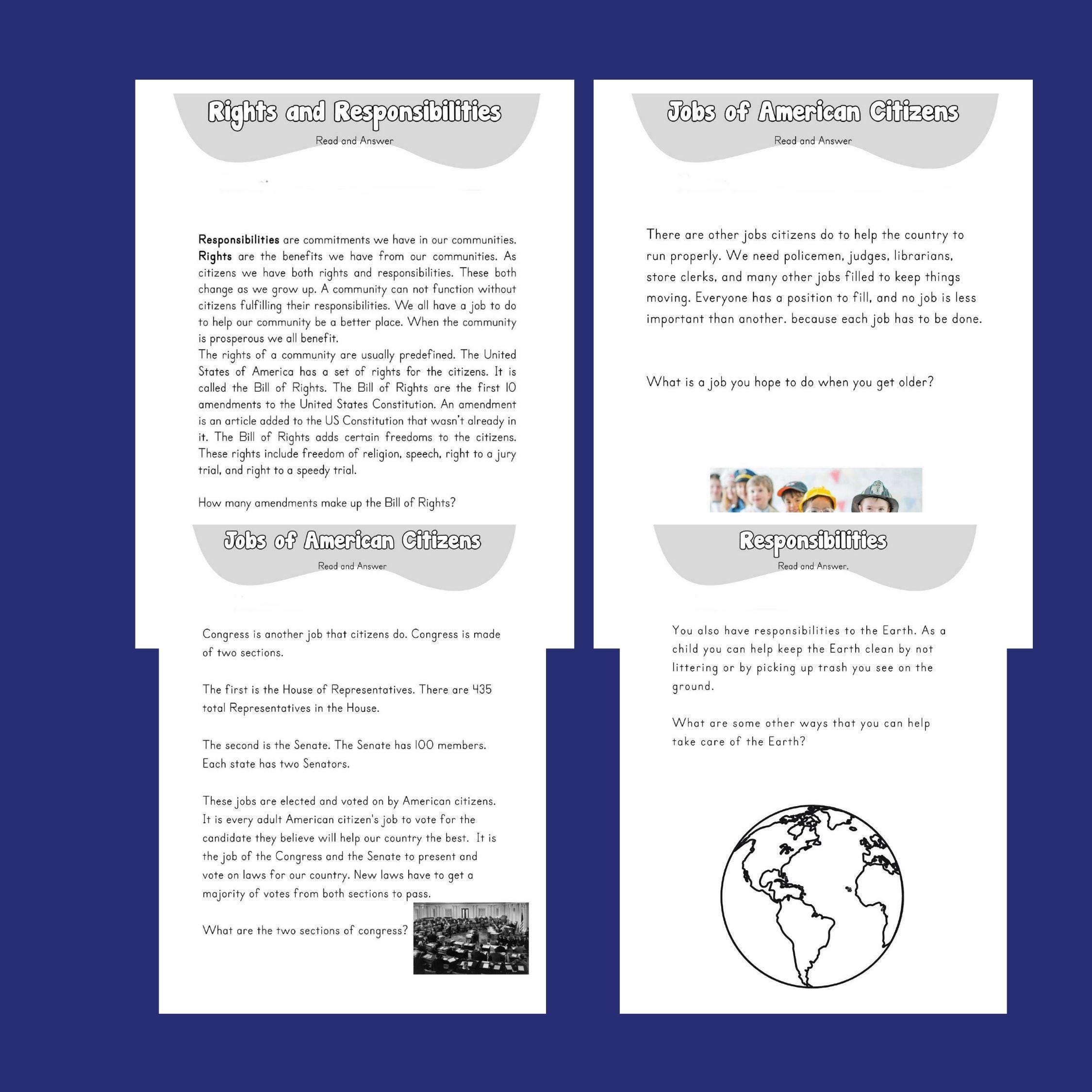2nd Grade American History Activity Book: Social Studies Homeschool ...