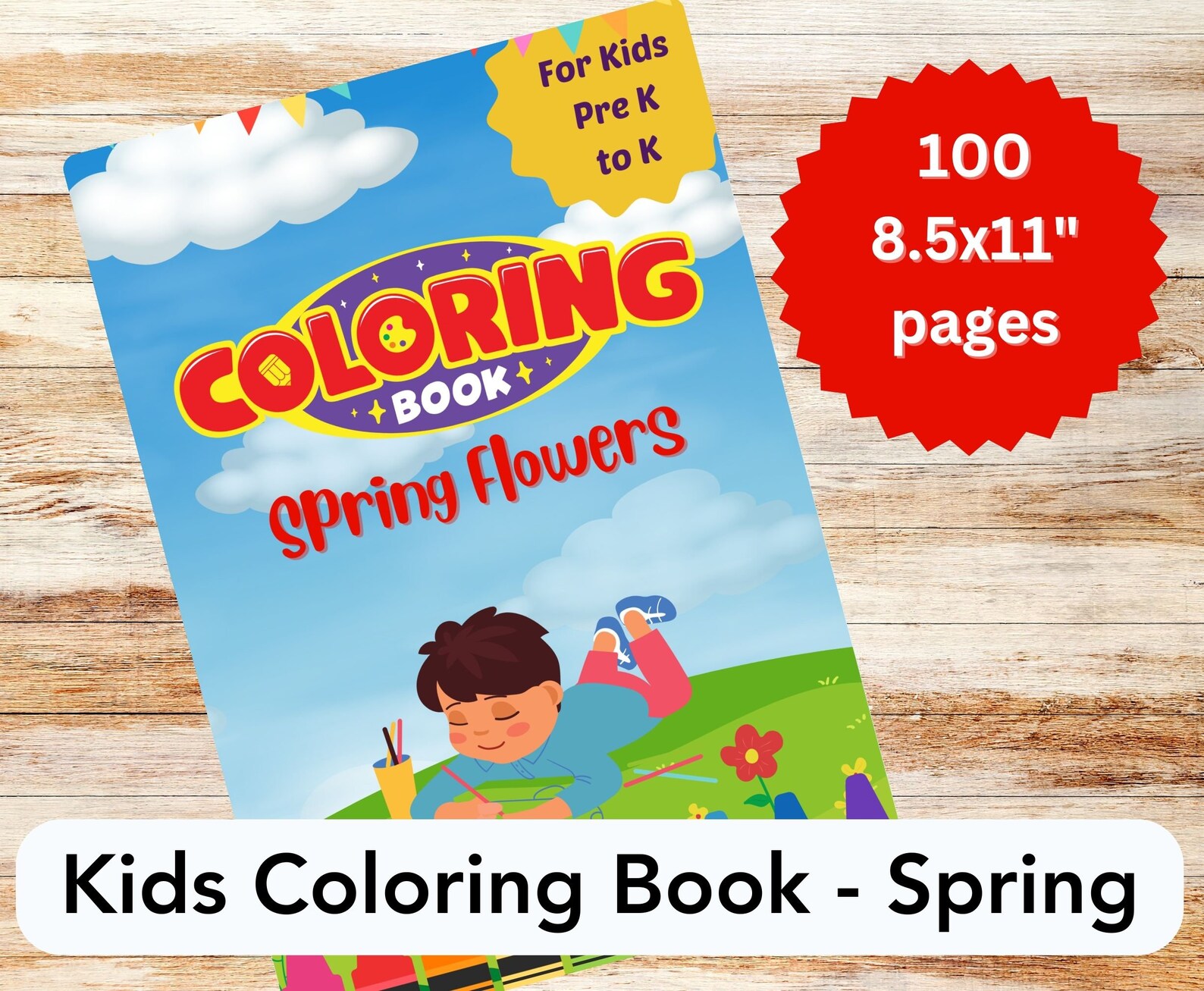 Coloring Book for Kids PRINTABLE Color by Number 100 Pages Coloring ...