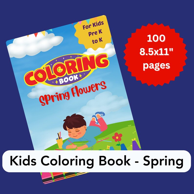 Coloring Book for Kids PRINTABLE Color by Number 100 Pages Coloring ...