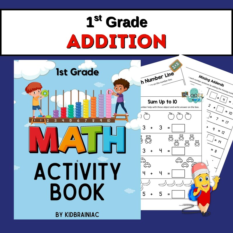 Addition Worksheets - Etsy