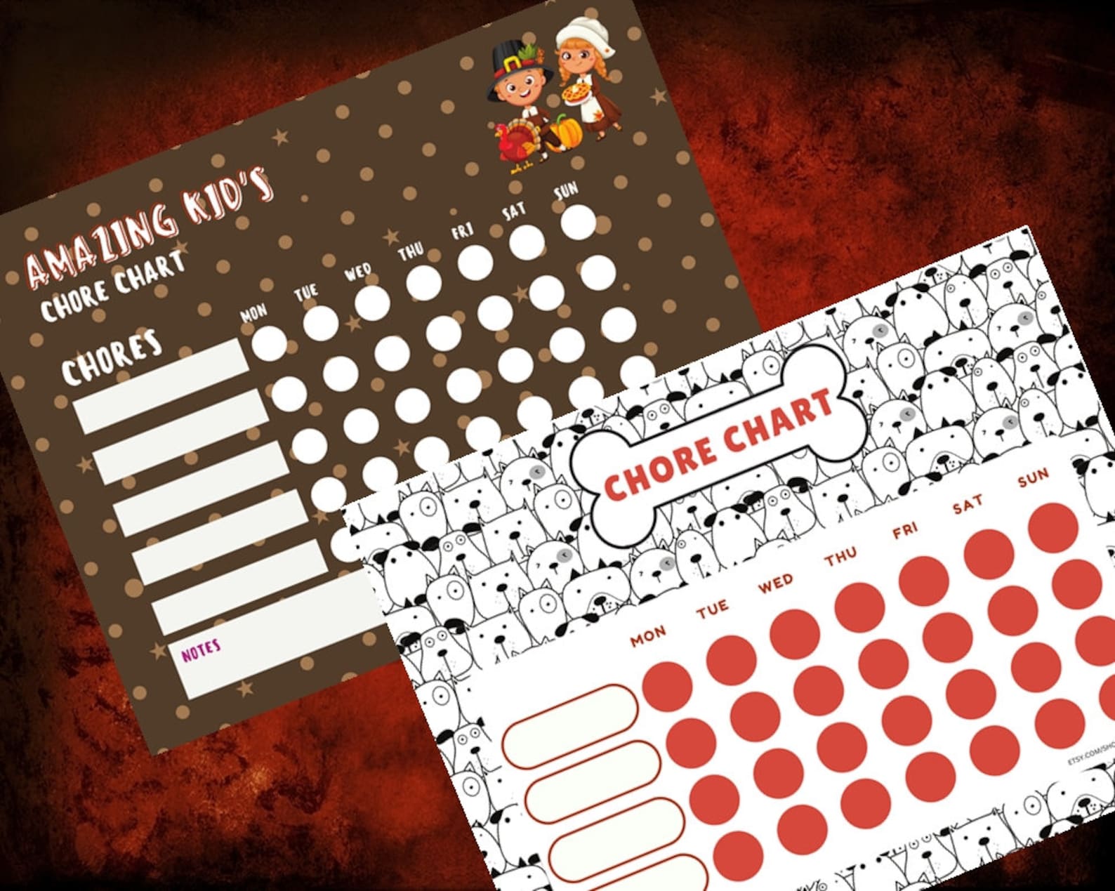 Chore Chart for Kids, Kids Chores, Kids Chore Chart, Responsibility ...