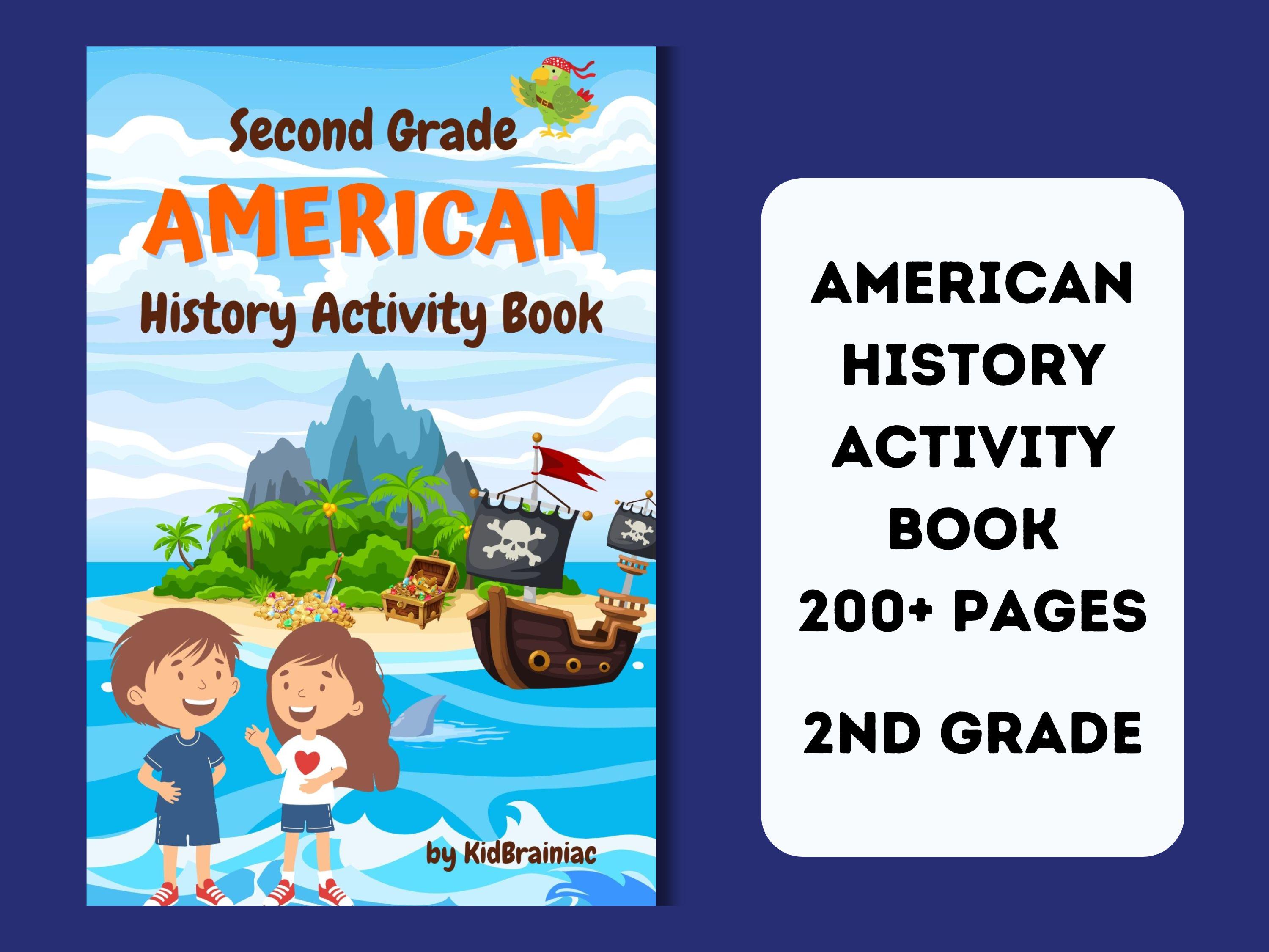 Second Grade Social Studies PRINTABLE Activity Book, 2nd Grade, Reading ...