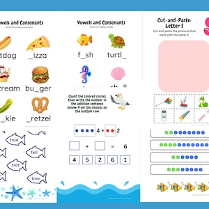 First Grade Summer Activity Book Worksheets Printable Homeschool ...