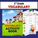 First Grade Vocabulary Activity Book Spelling Sight Words Worksheets ...