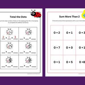 First Grade Zoo Activity Book Worksheets Printable Homeschool Instant ...