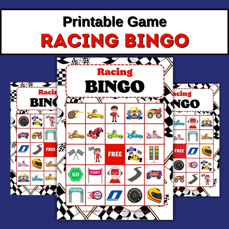 Car Bingo - Etsy