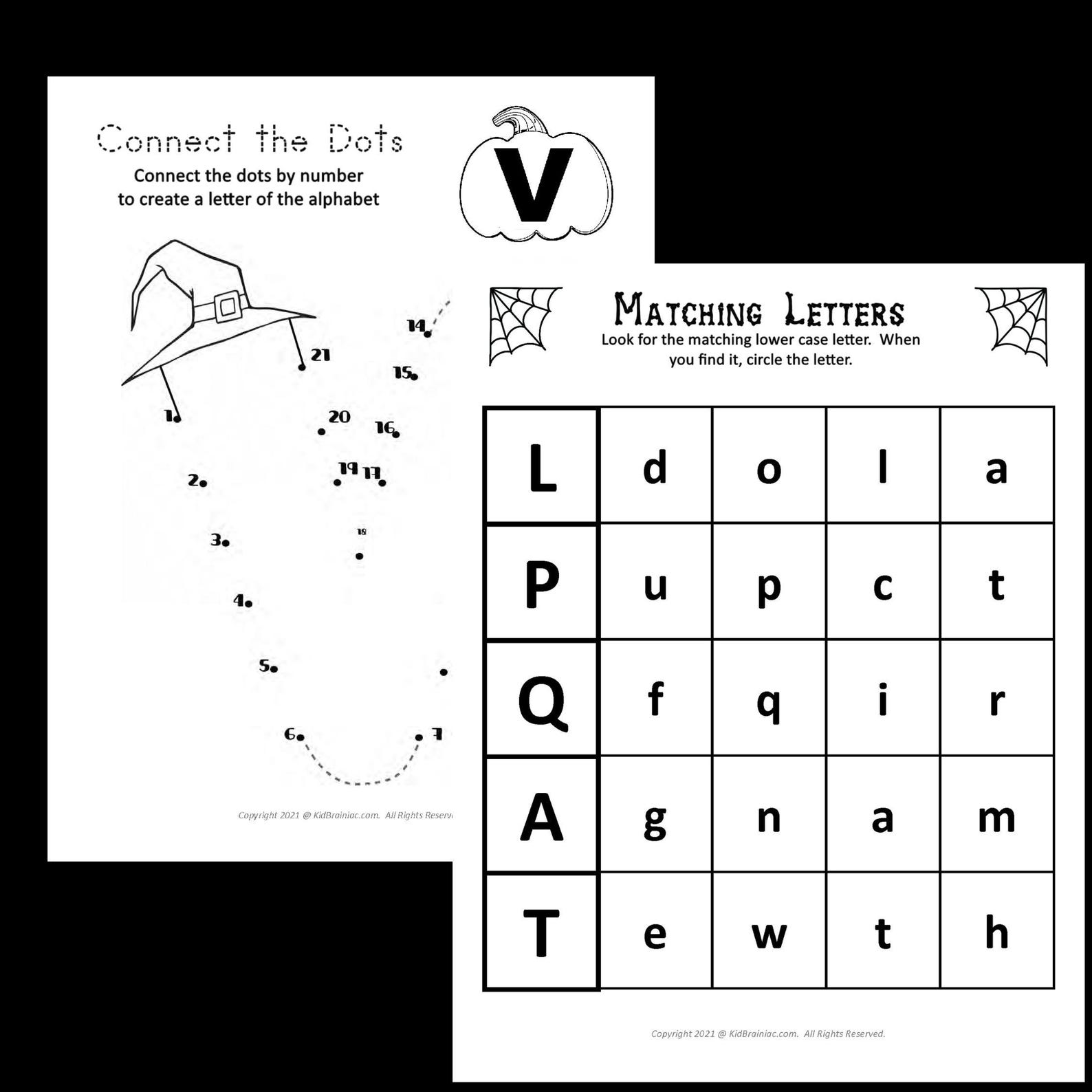 Halloween Worksheets Bundle: Prek-kindergarten Printable Activity Pack ...