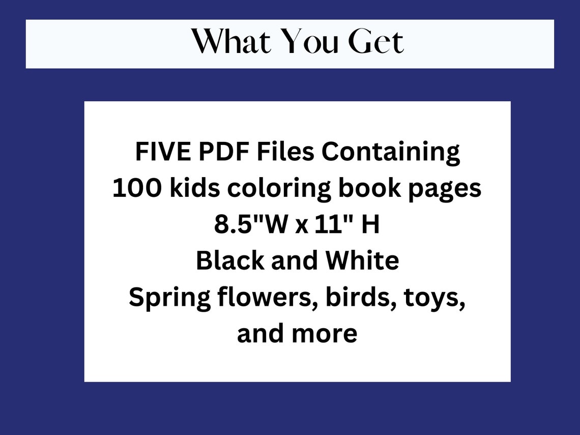 Coloring Book for Kids PRINTABLE Color by Number 100 Pages Coloring ...