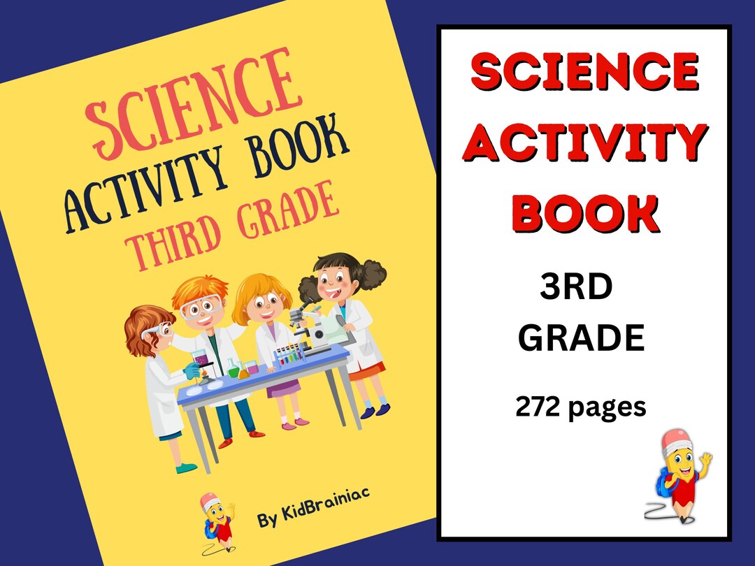 Science Activity Book for Third Graders Workbook Worksheets Motion ...