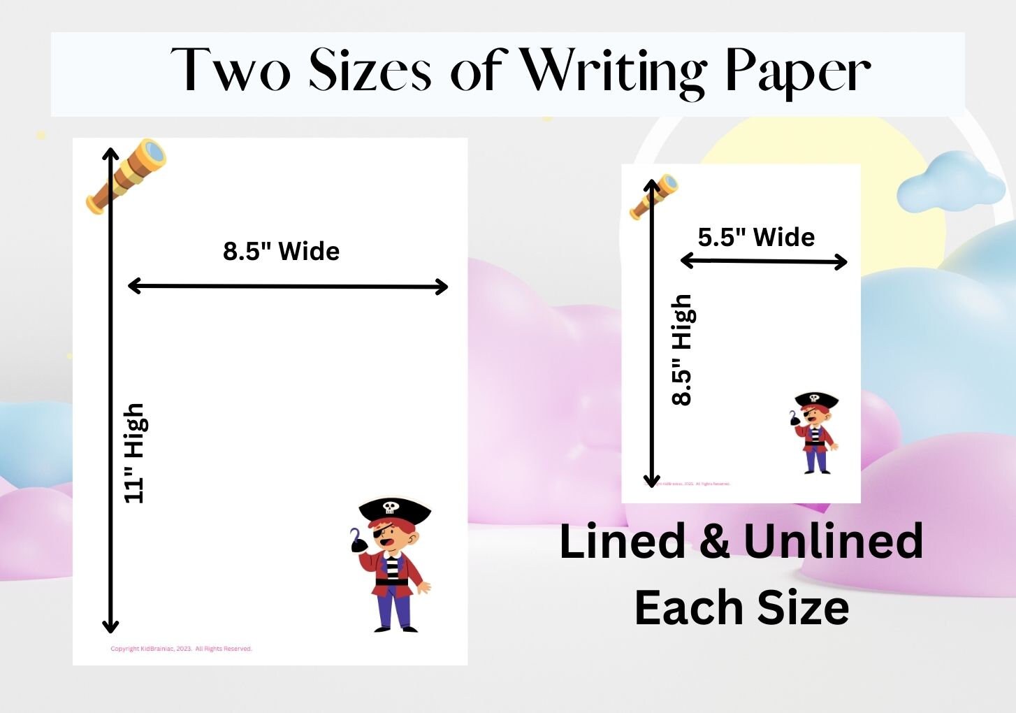 Pirate PRINTABLE Stationary Pirate Stationary Envelope Printable ...