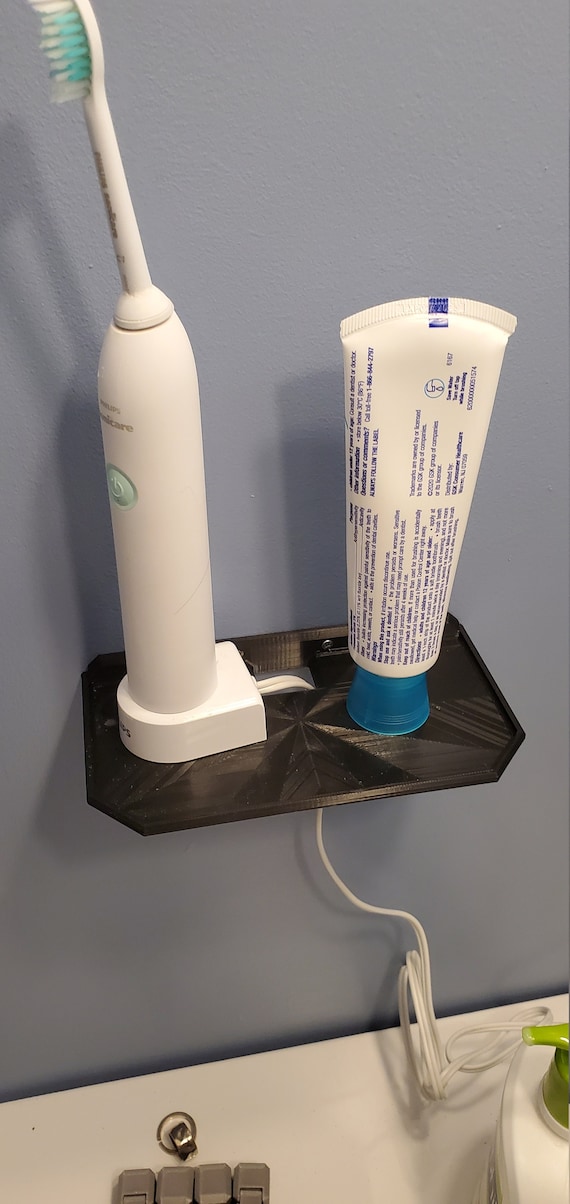 Small 3D Printed Shelf With Outlet Pass-through | Etsy