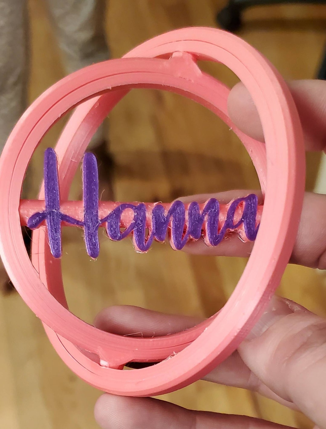 Custom Name 3D Printed Fidget Spinner - Etsy