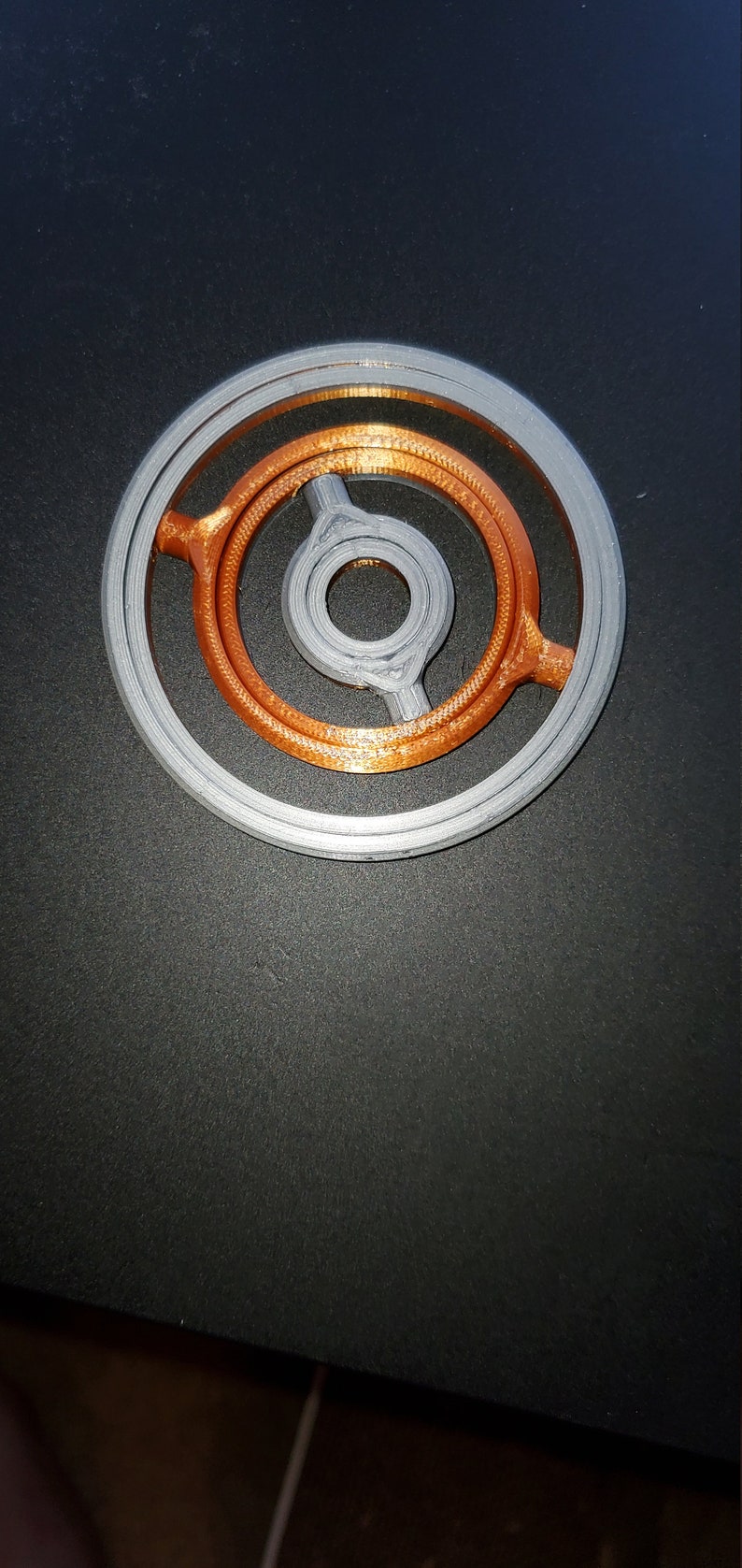 3D Printed Orbiting Spinning Rotating Fidget Toy - Etsy