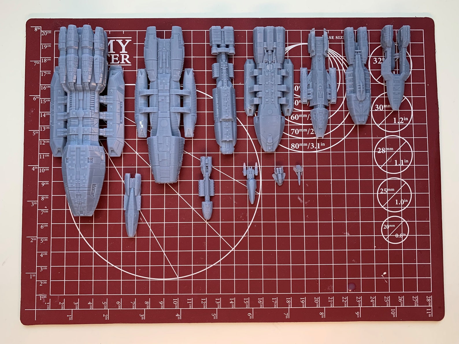 Battlestar Galactica Defender Class Miniature - Etsy UK