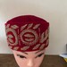 Red African Chieftaincy Wedding Hat. Igbo Ozo Cap, African Men's ...