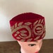 Red African Chieftaincy Wedding Hat. Igbo Ozo Cap, African Men's ...