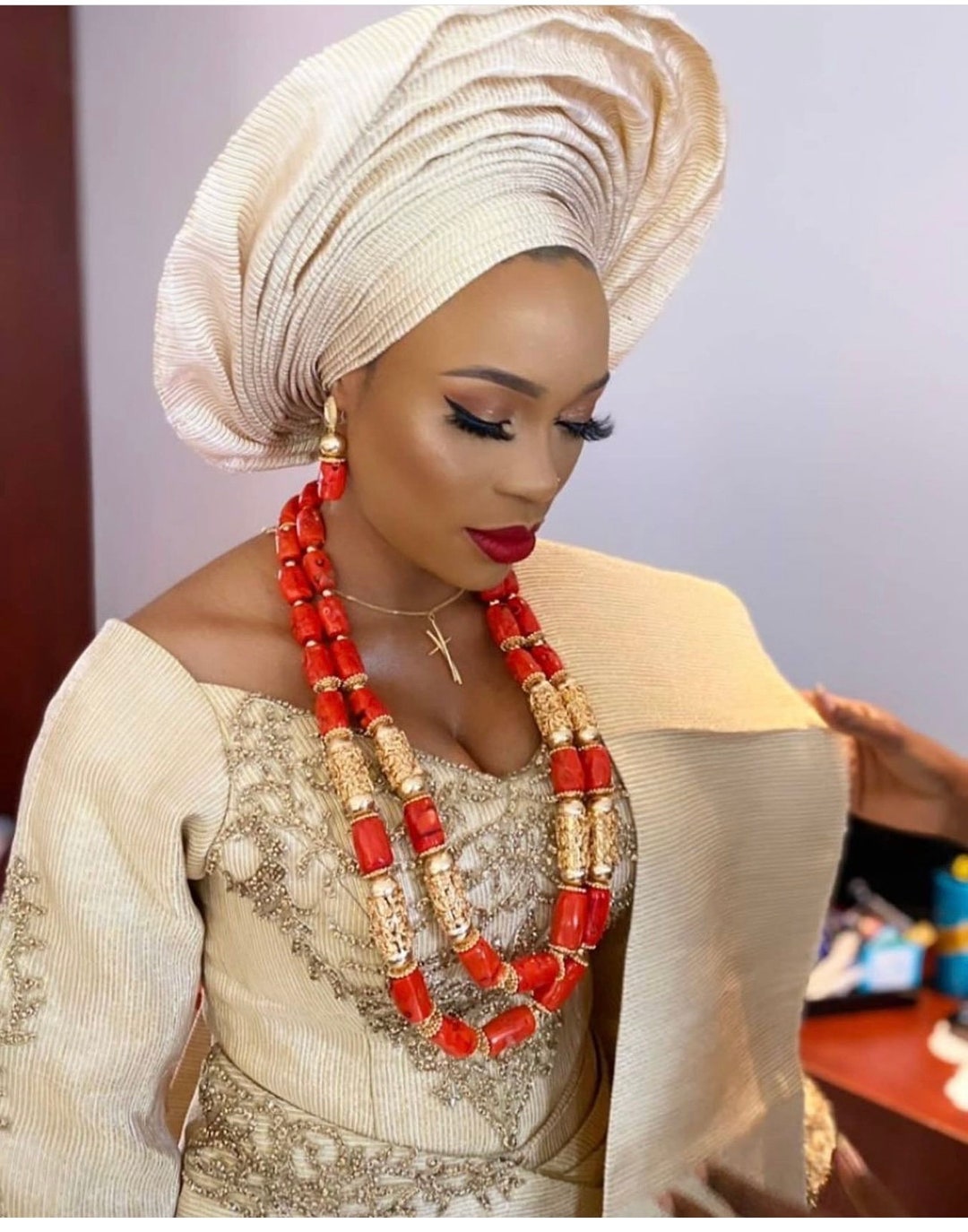 African/nigerian/ Traditional Wedding Beads / Custome - Etsy