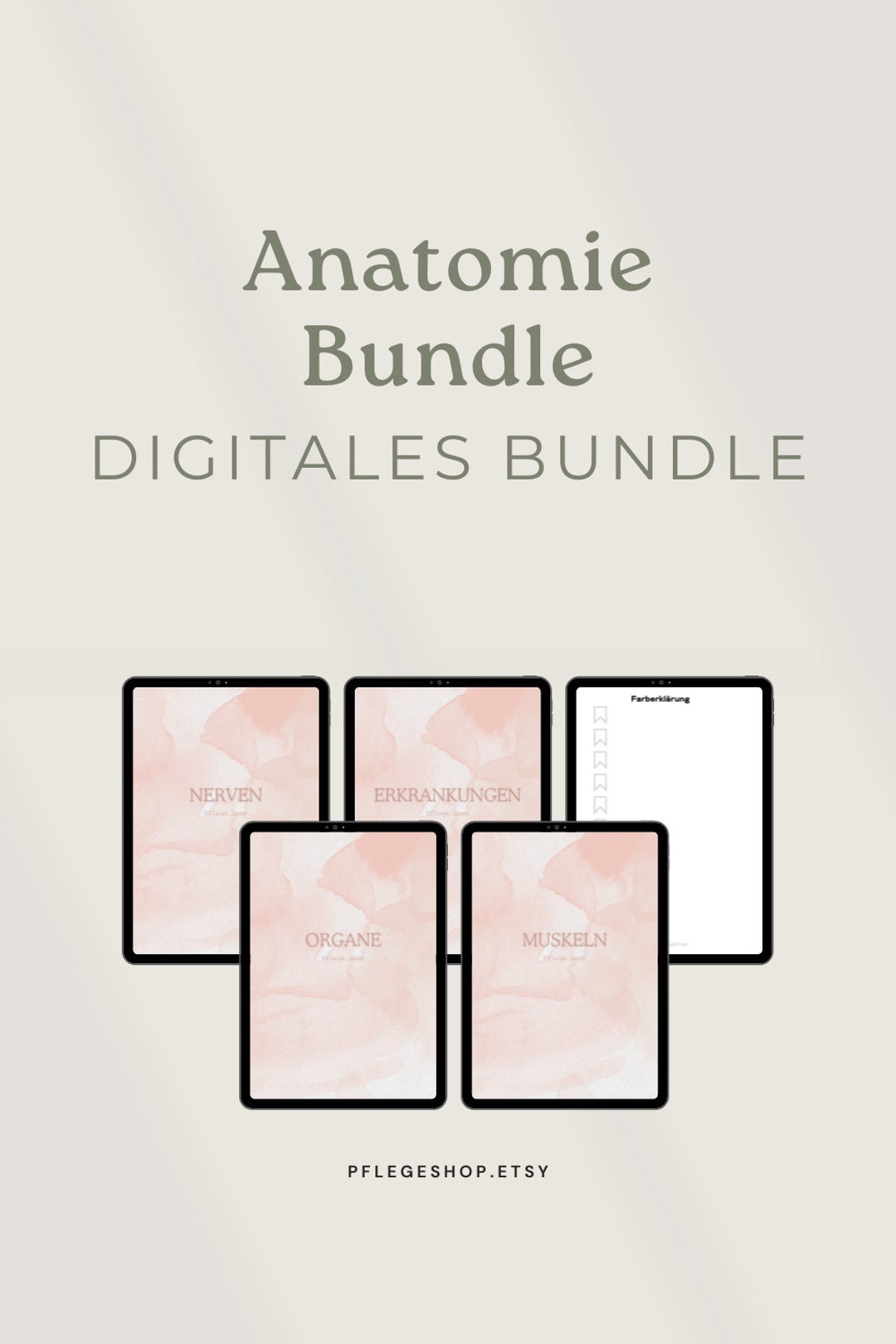 Anatomy Bundle All Templates to Learn for Nursing Training, Medical ...