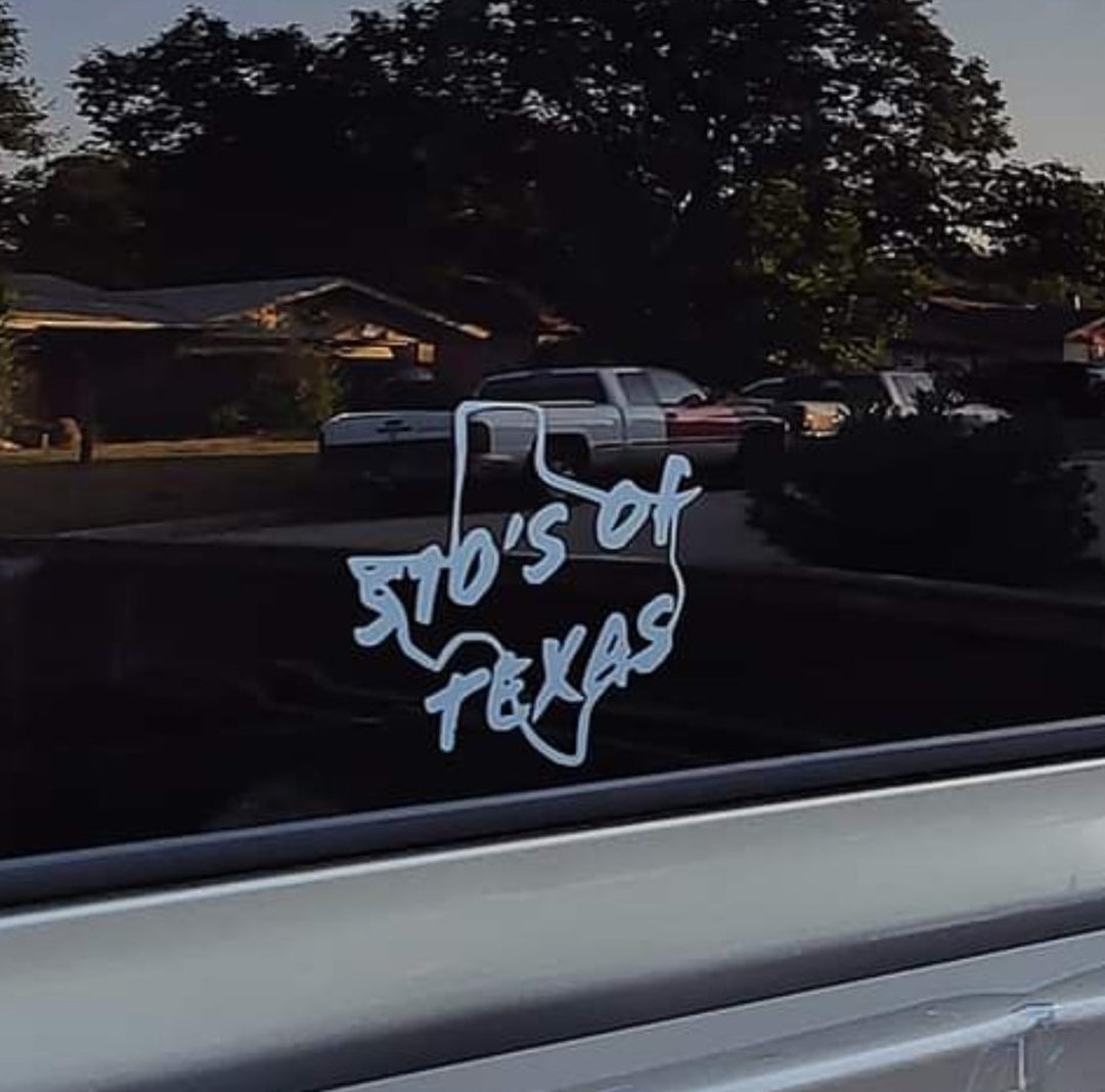 S10’s of Texas Vinyl Decal - Etsy