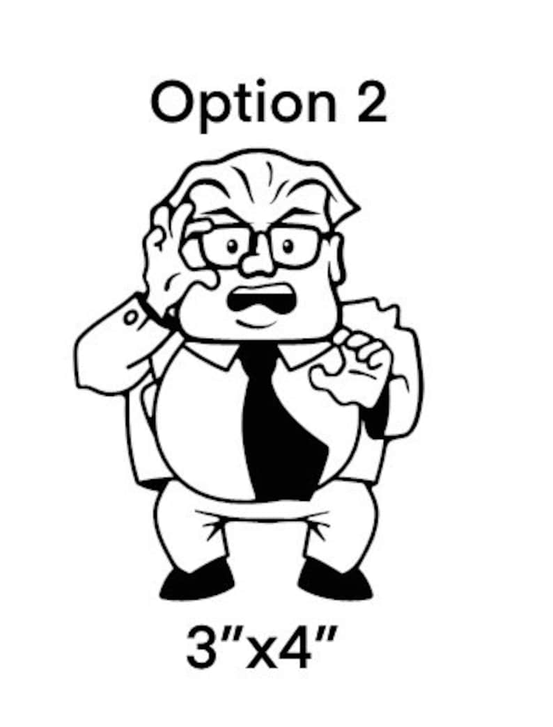 Chris Farley / Matt Foley Vinyl Decals | Etsy