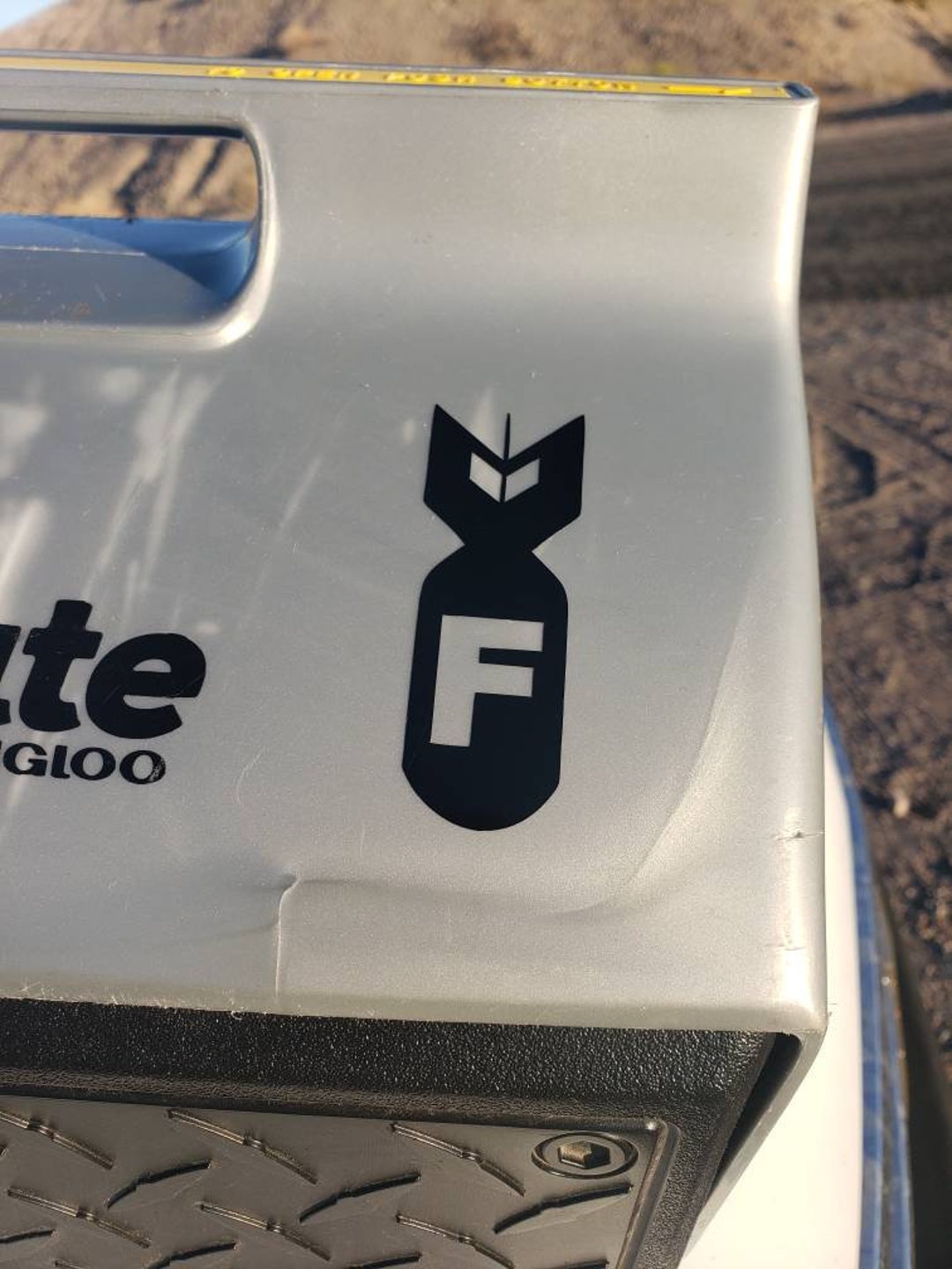F Bomb Vinyl Decal - Etsy