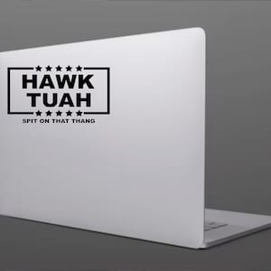 Hawk Tuah Vinyl Decal - Etsy