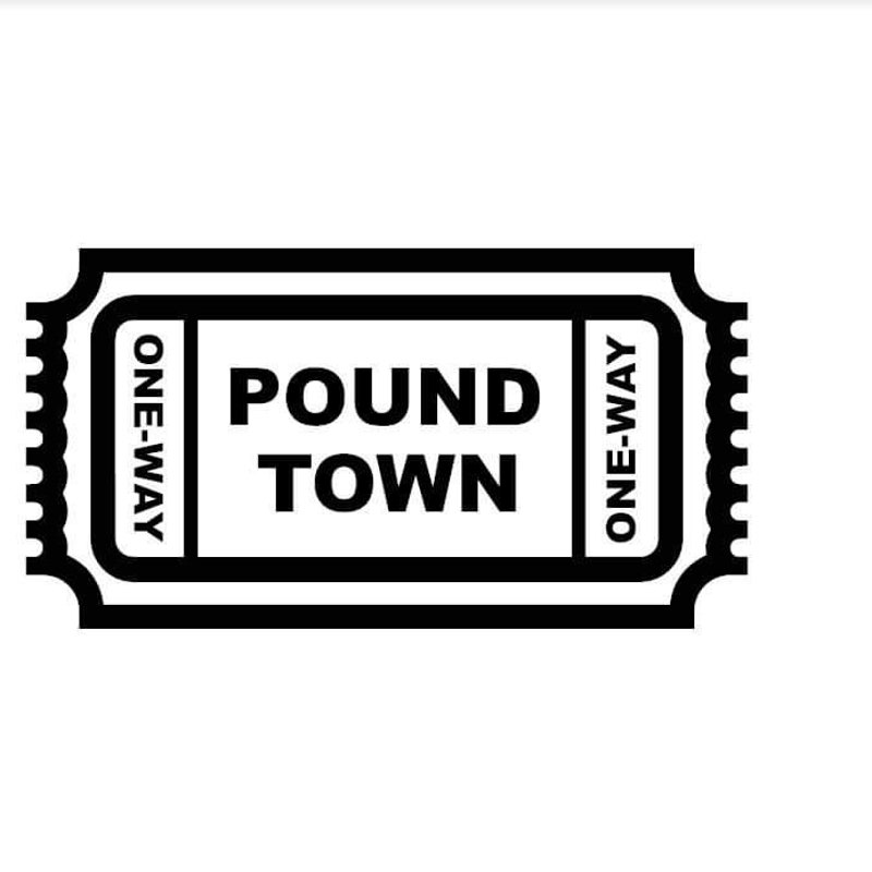 Ticket to Pound Town - Etsy