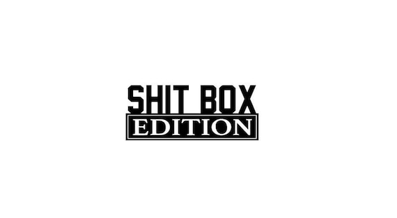 Shitbox Edition Vinyl Decal - Etsy