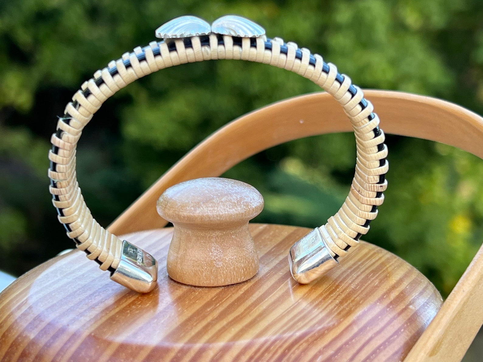 Nantucket Sterling Basket Bracelet. 1/2 Shells - Etsy