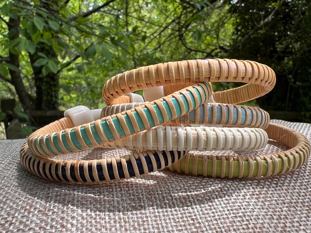 1/4” Nantucket Basket Bracelet Acrylic End Caps - Etsy