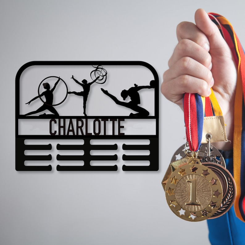 Rhythmic Gymnastics Medal Holder, Gift for Rhythmic Gymnast, Rhythmic ...