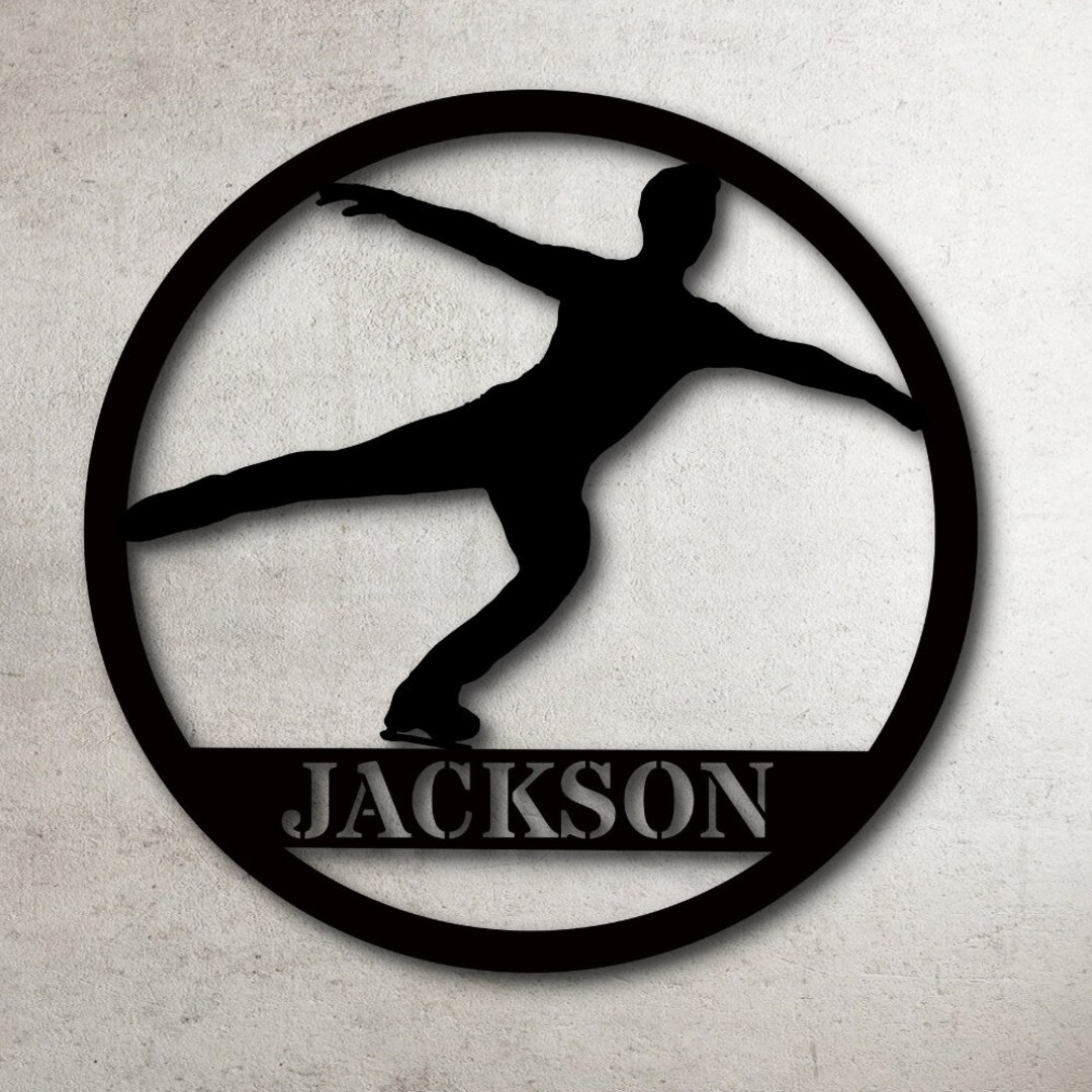 Figure Skating Decor, Figure Skating Team, Figure Skating Metal, Gift ...