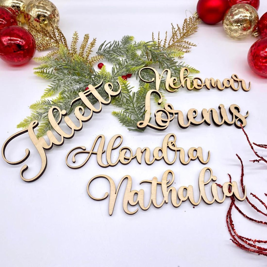 Names on Wood - Etsy