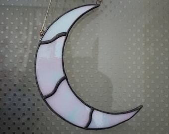 Stained Glass Moon - Etsy
