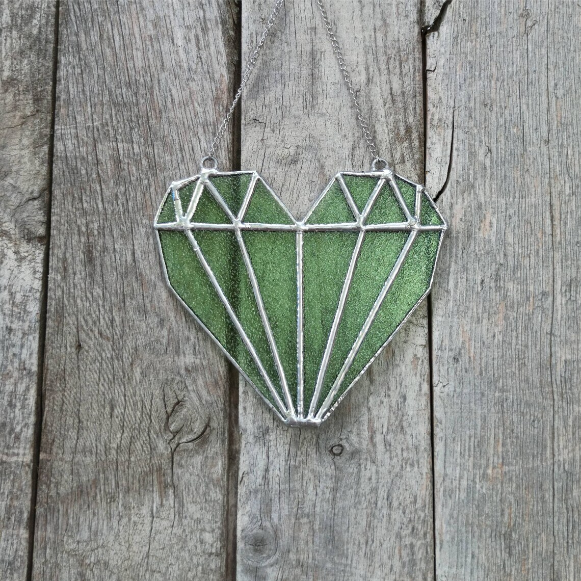 Geometric Heart Stained Glass Pattern, Stained Glass Geometric Pattern ...