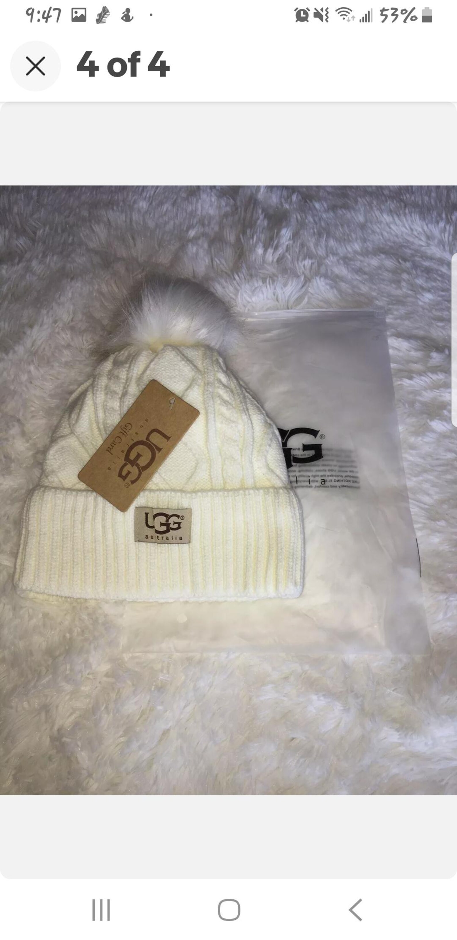 Ugg Cozy Hat Fleece Inside New - Etsy