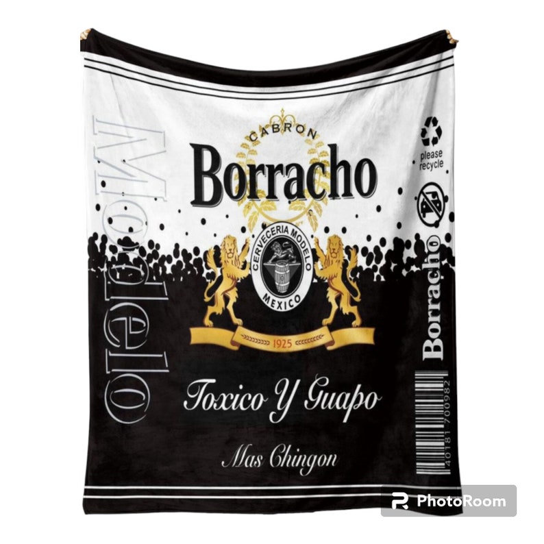 Borracho Pero Buen Muchacho Tóxico Blanket - Etsy