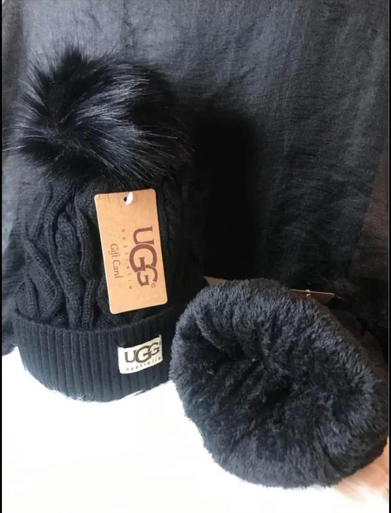 Ugg Cozy Hat Fleece Inside New - Etsy