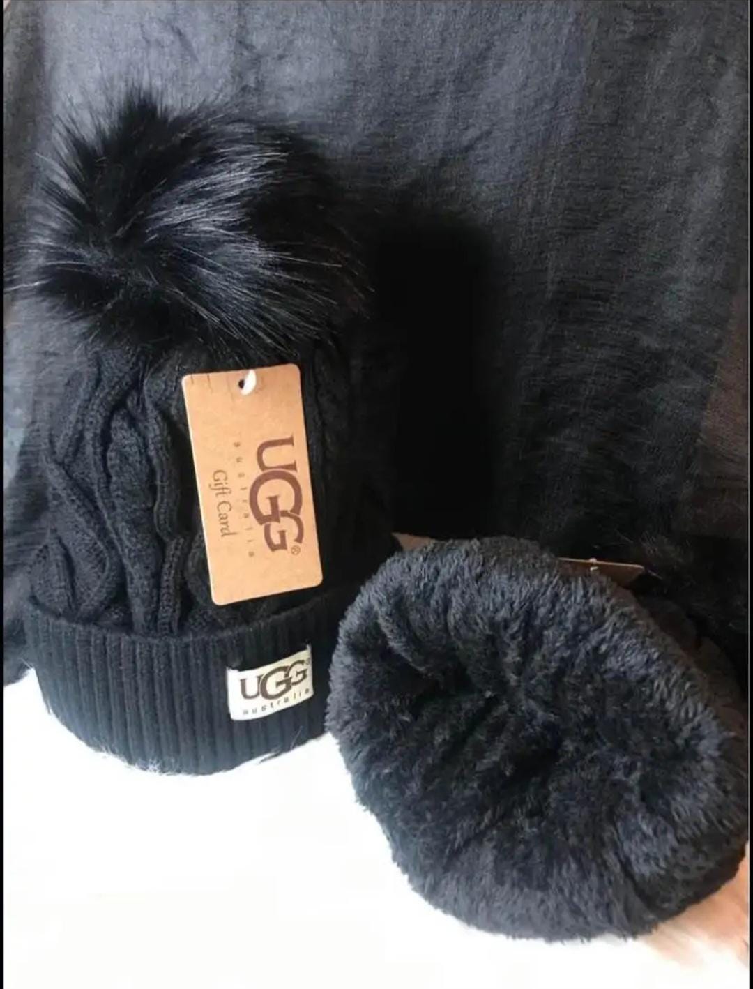 Ugg Cozy Hat Fleece Inside New - Etsy