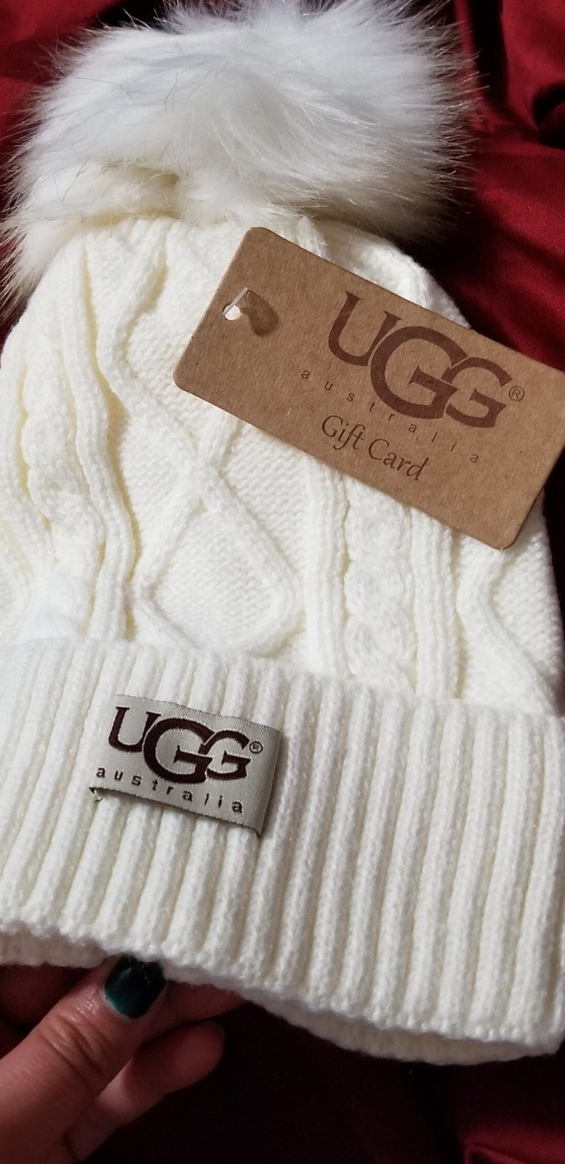 Ugg Cozy Hat Fleece Inside New - Etsy