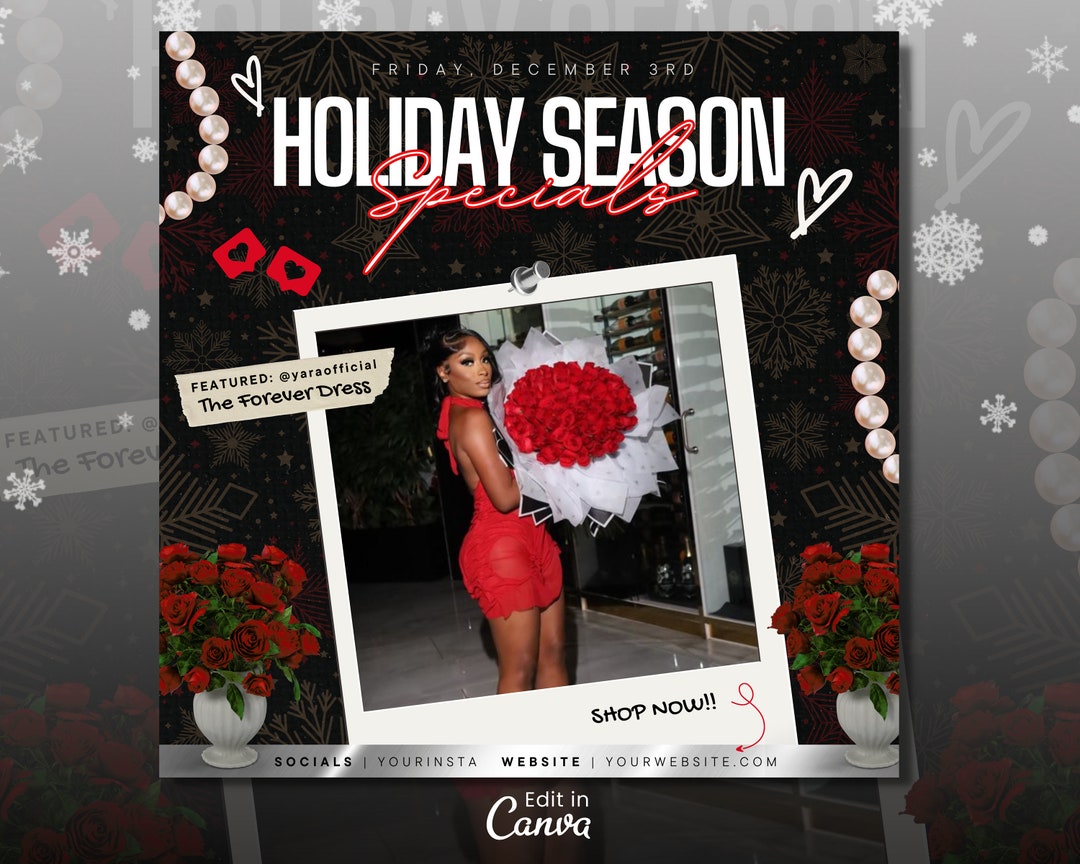 December Booking Flyer Grinchmas Flyer Now Booking December - Etsy